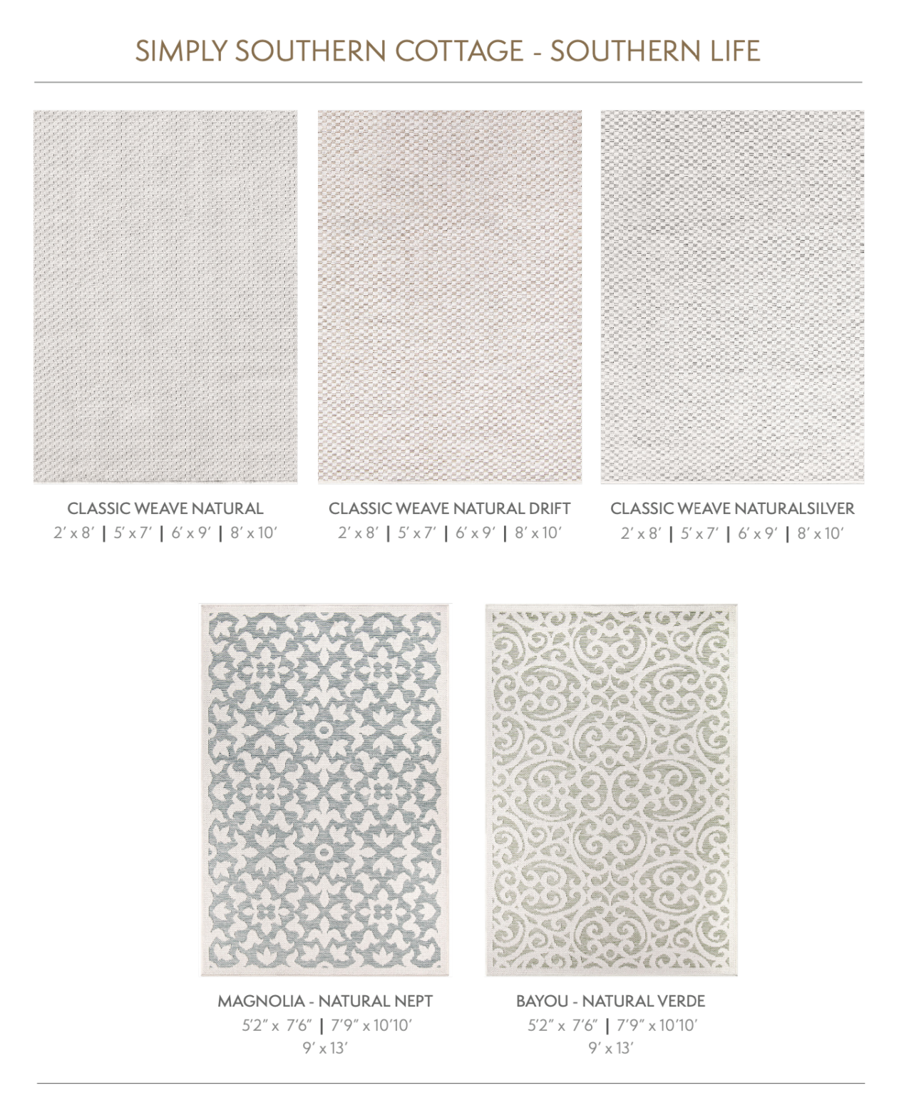 Brighten Up Your Home: New Rugs from the Simply Southern Cottage ...