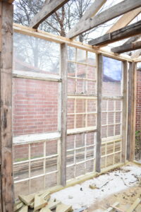 How I Built My Greenhouse from Reclaimed Materials - Simply Southern ...
